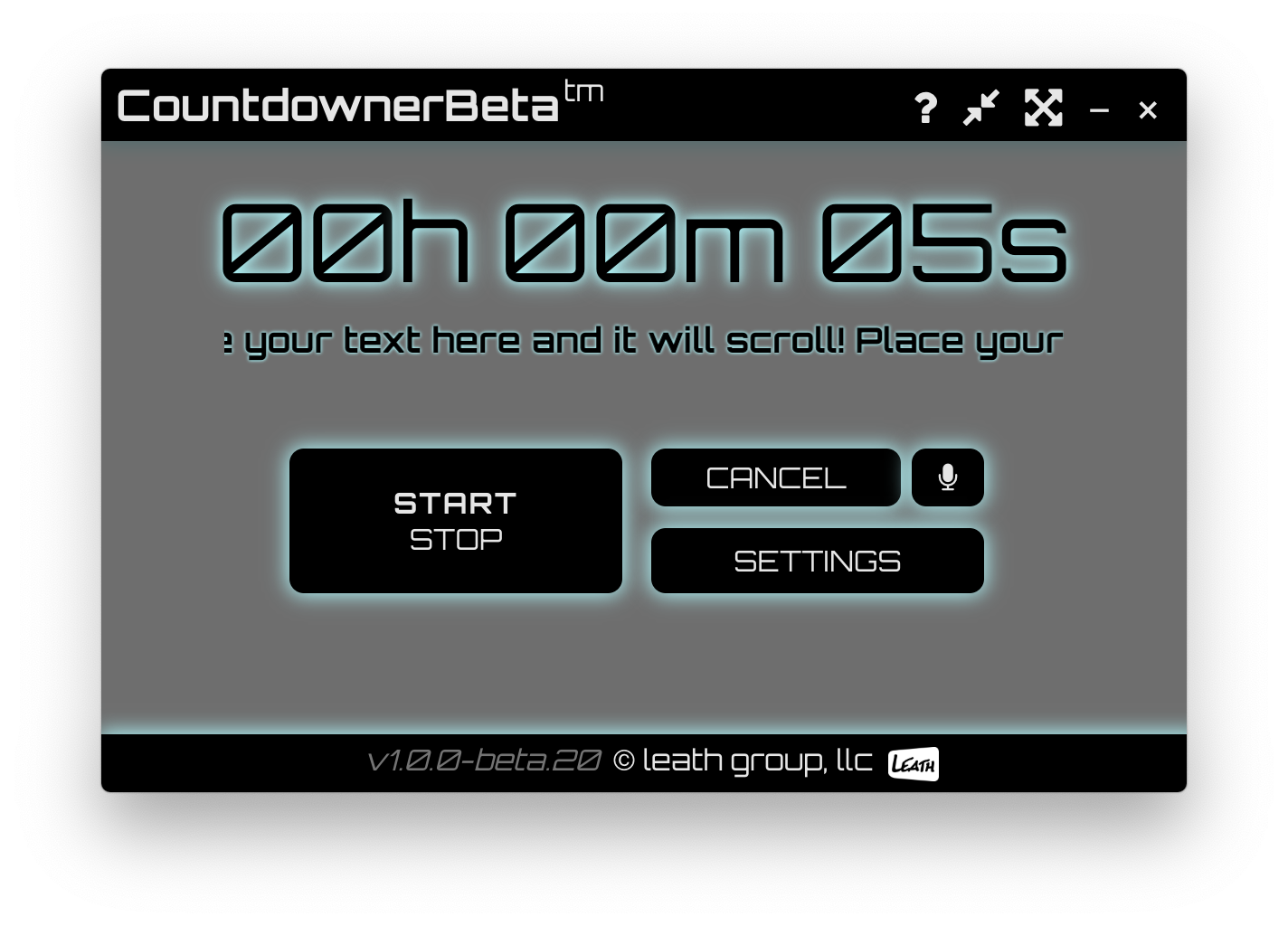 Countdowner App
